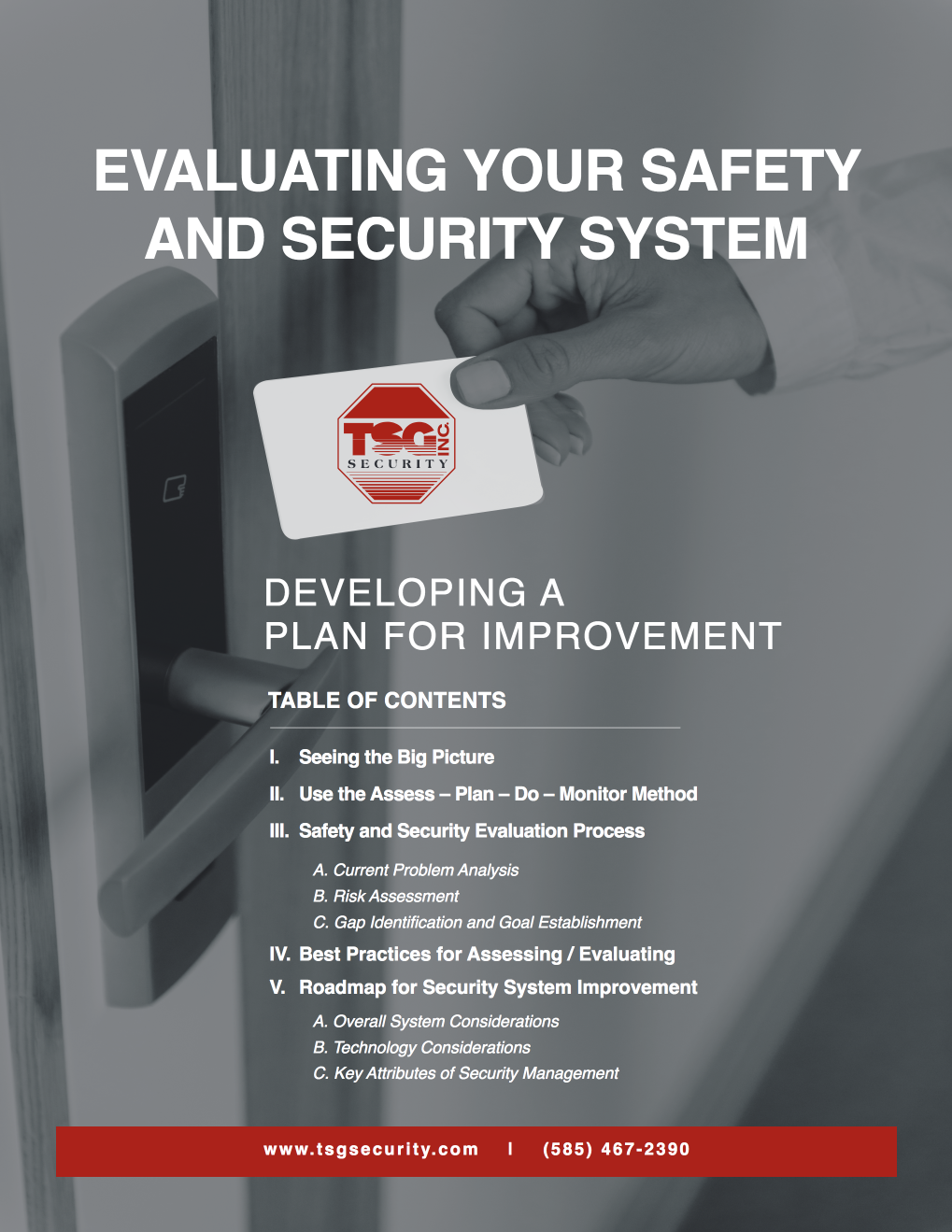 Evaluate your Safety and Security System - TSG Security